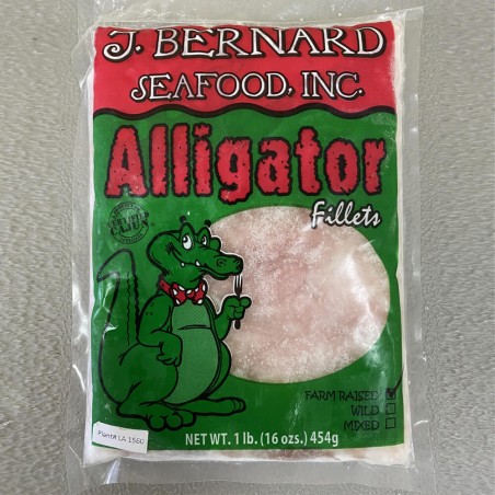 Alligator Fillets 1-lb pack Farm Raised - Frozen | The Shrimp Net Fish ...