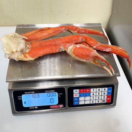 Frozen Alaskan Snow Crab Legs Jumbo Size | The Shrimp Net Fish Fresh Seafood Market Houston